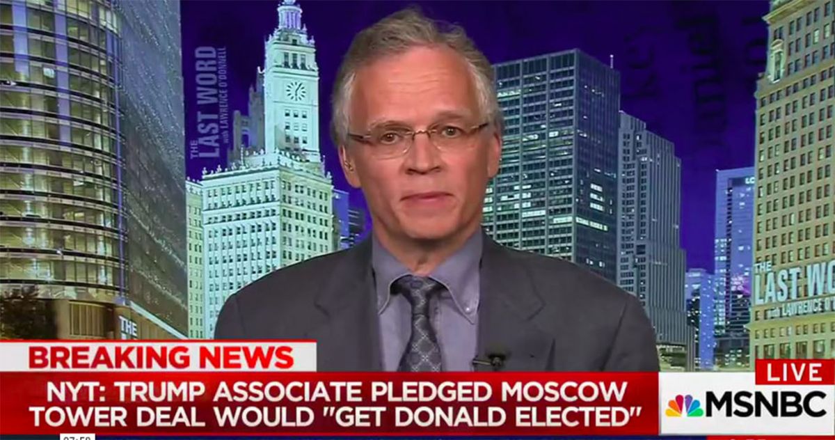 On MSNBC Steven Harper Talks About the Moscow Tower Deal That ‘Will Get ...